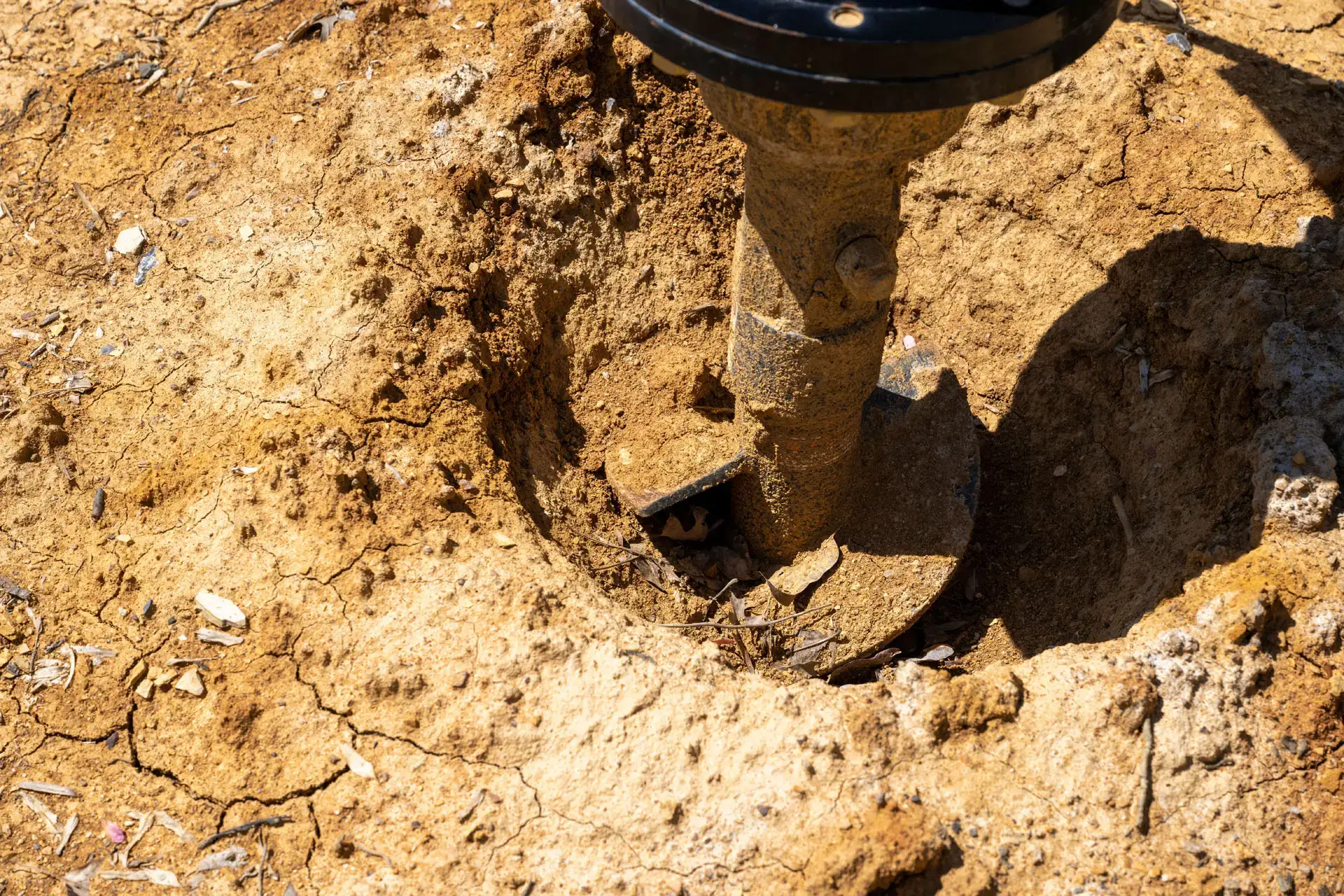 Post Hole Auger Service - Cournaya’s Land Enhancement